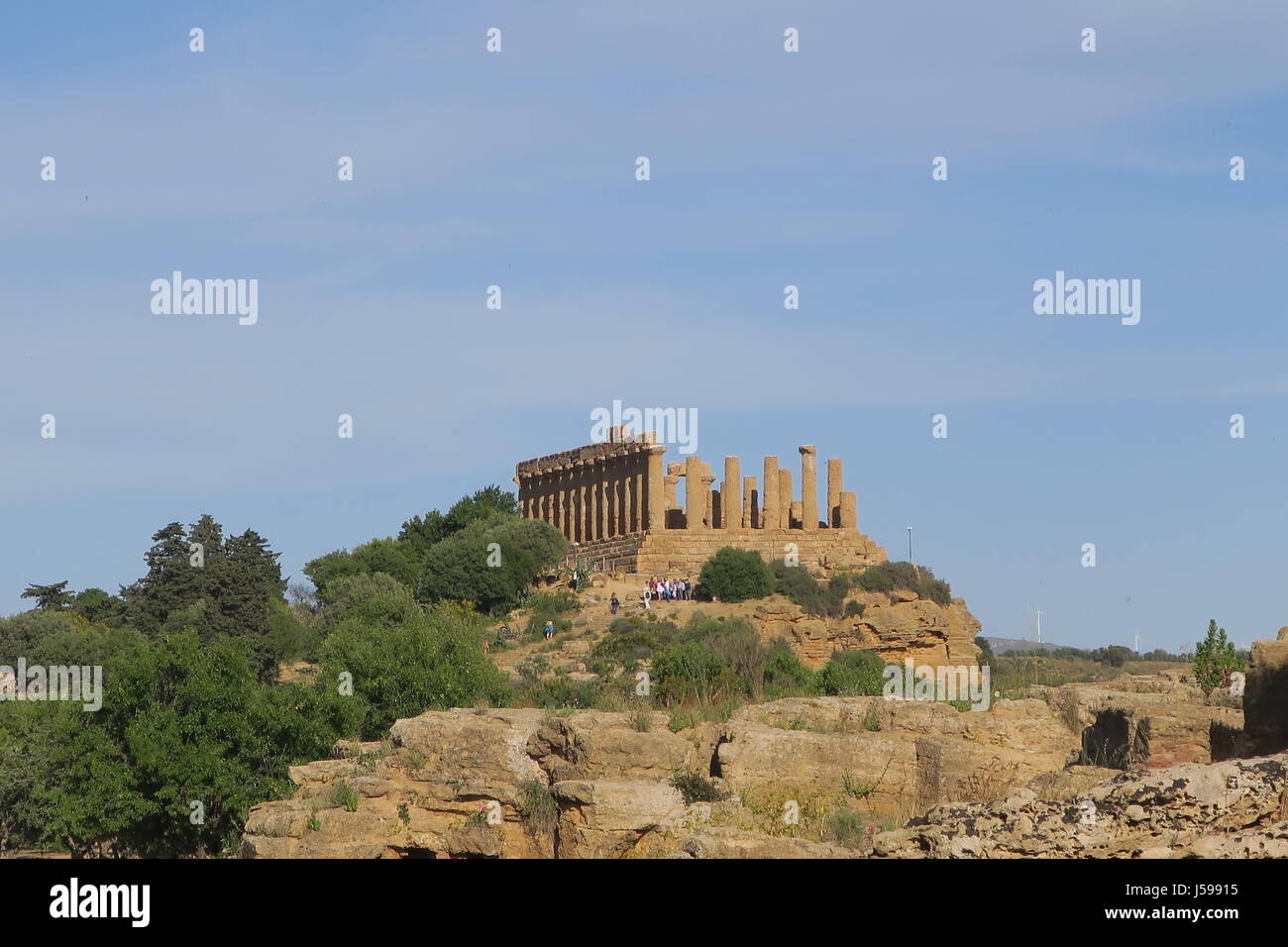 The archaeological park and landscape of the Valley of the Temples in ...