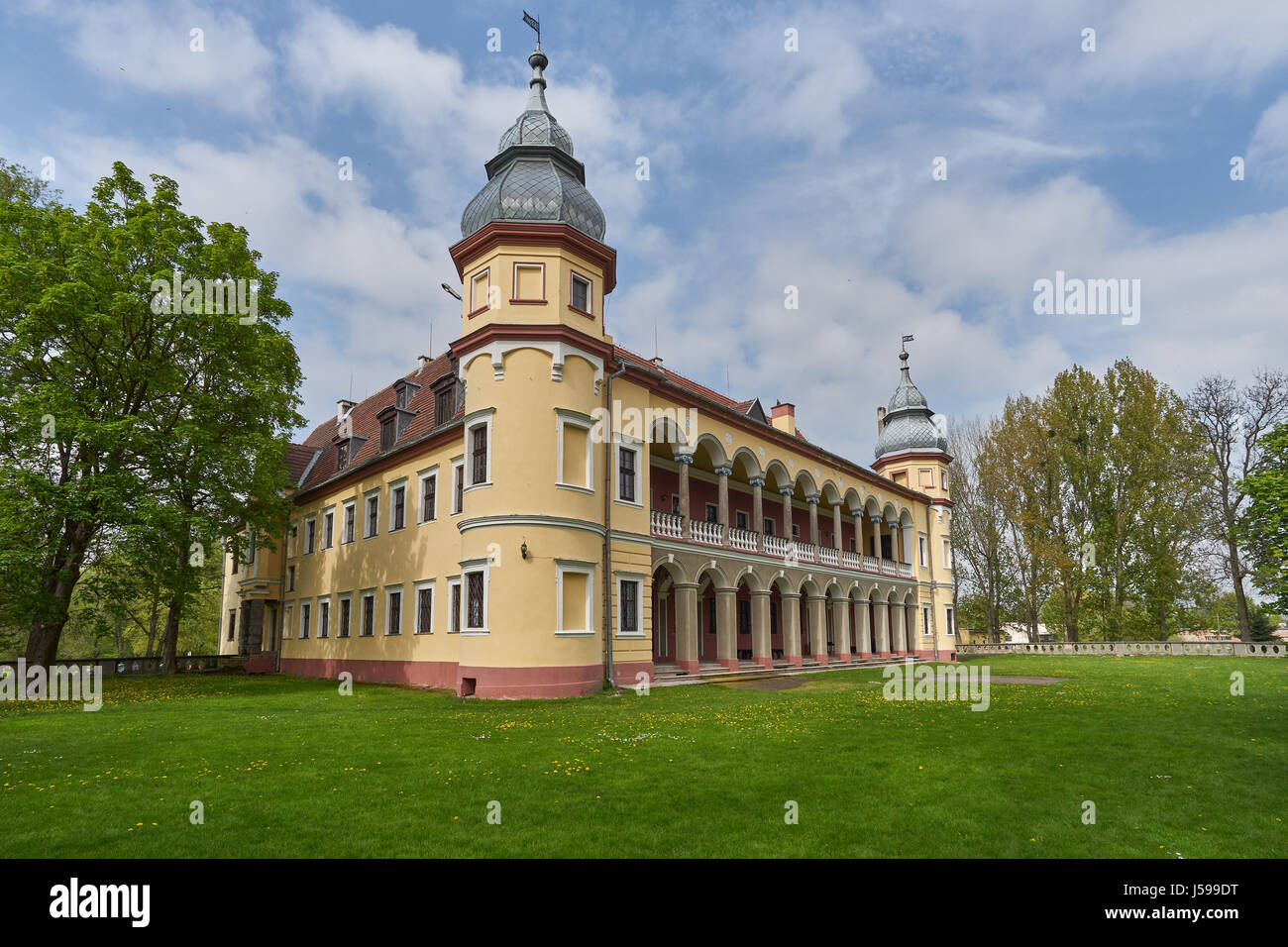 Palace in Krobielowice Krieblovitz Prussian Marshal's Gebhard Leberecht ...