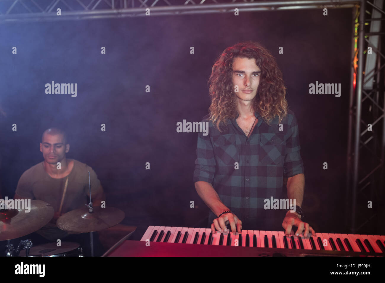 Portrait music performer playing piano hi-res stock photography and ...