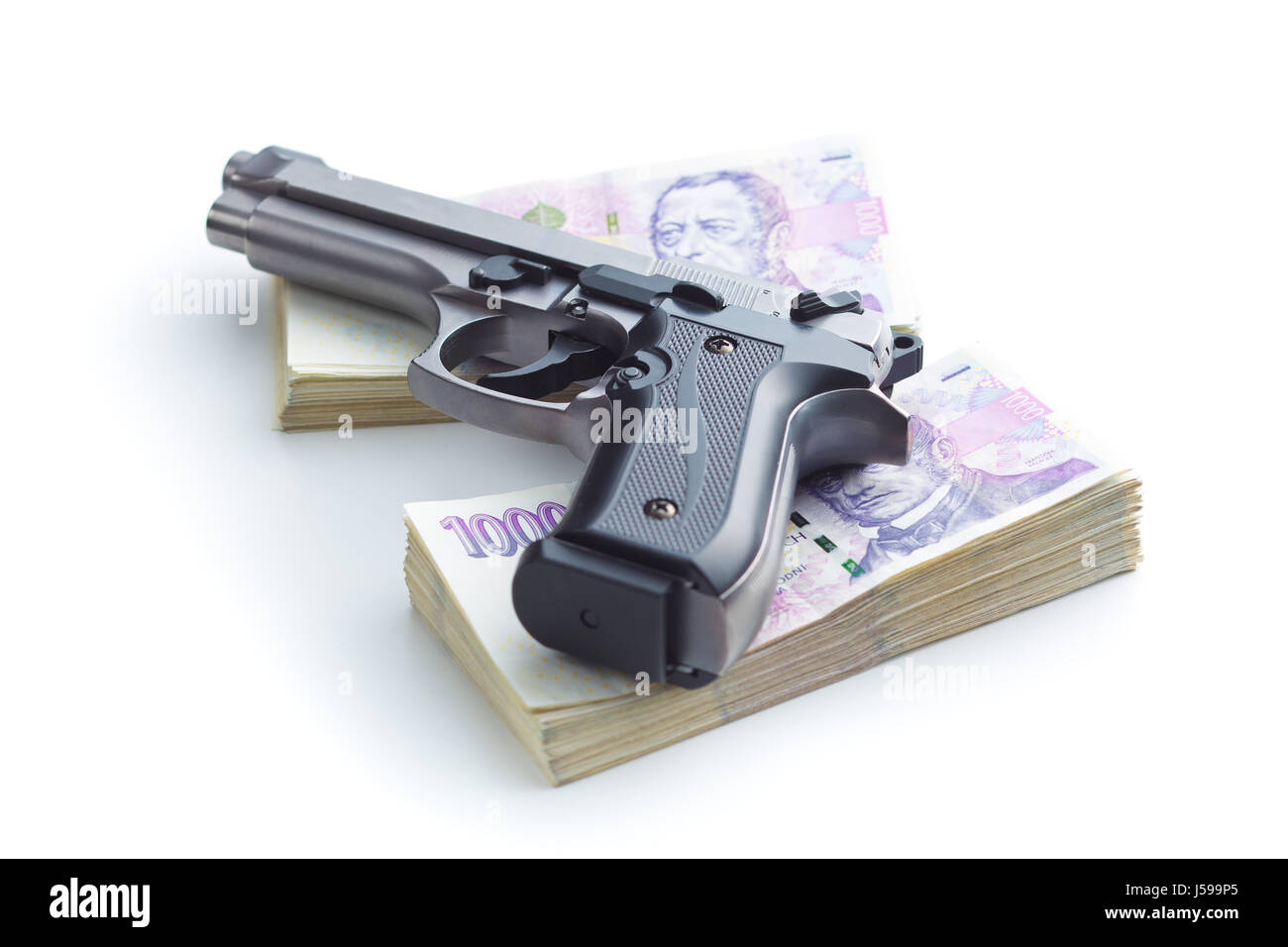 Czech police gun hi-res stock photography and images - Alamy