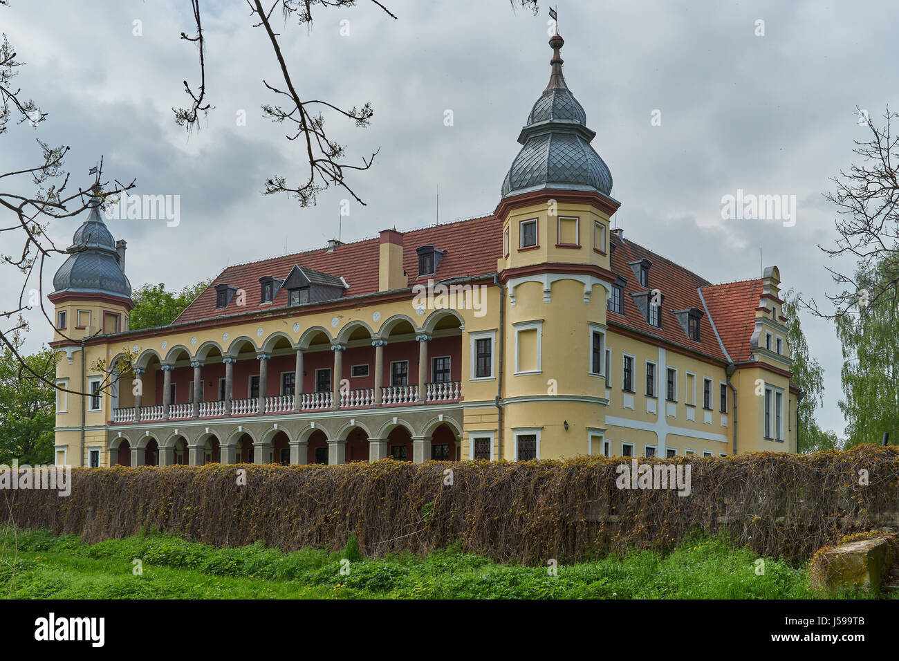 Palace in Krobielowice Krieblovitz Prussian Marshal's Gebhard Leberecht ...