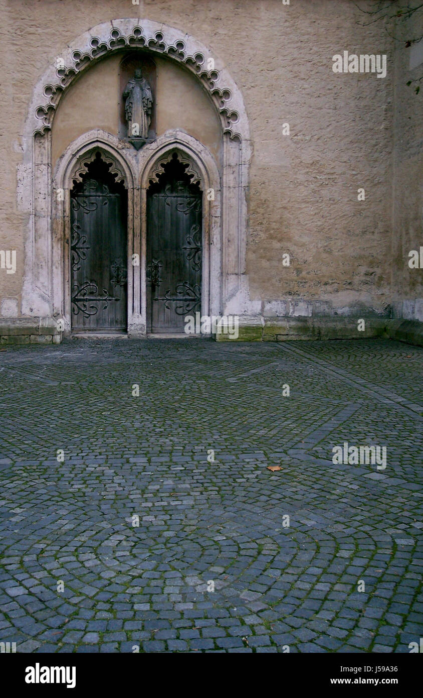 church arc goal passage gate archgway gantry door plaster mysterious ...