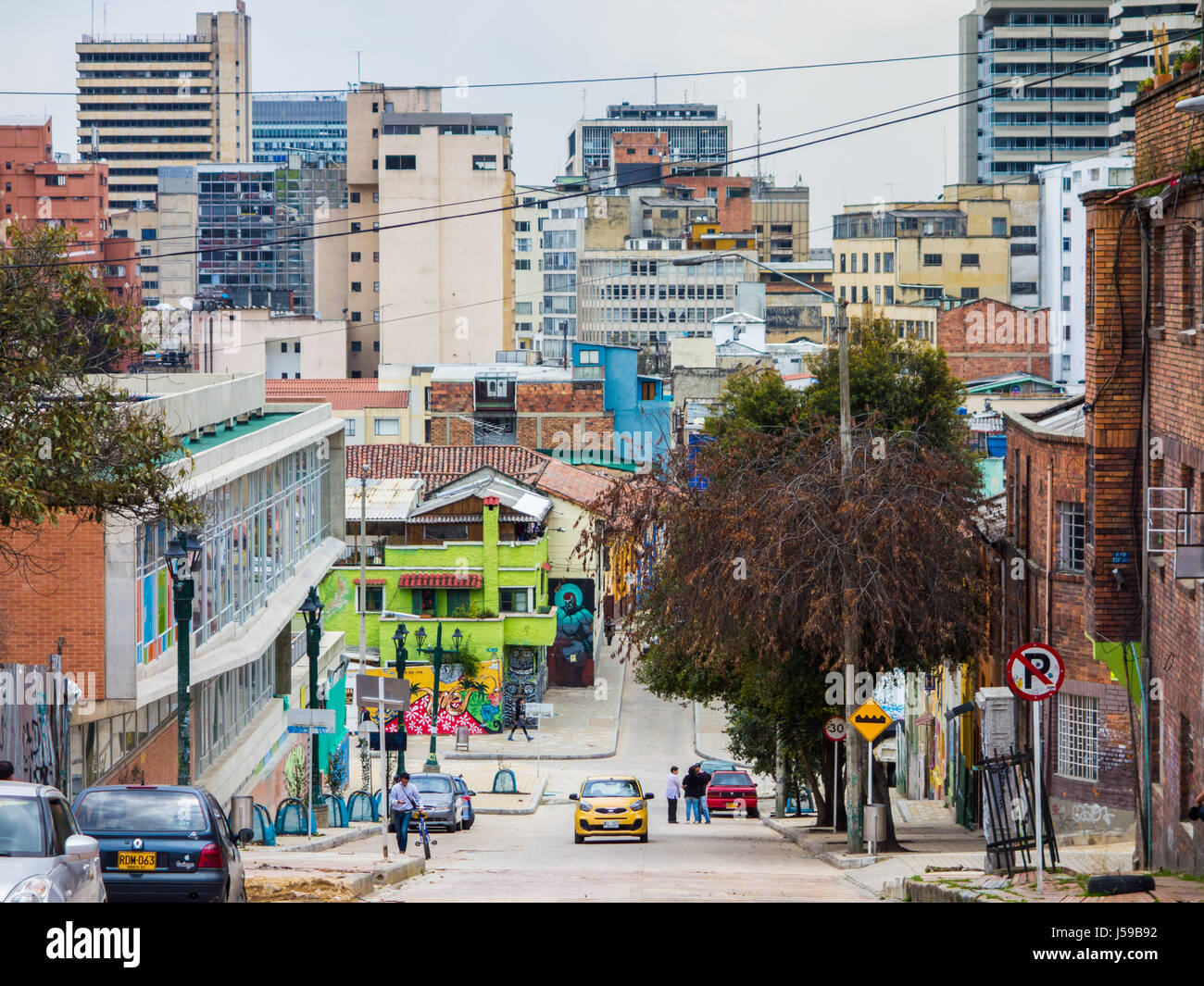 Bogota colombia street hi-res stock photography and images - Alamy