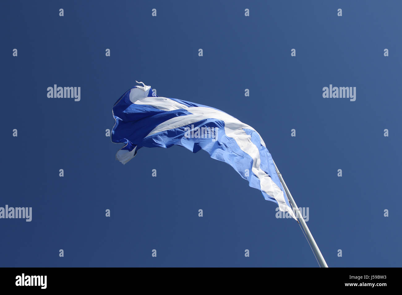 Trump Turnberry, Ayrshire, Scotland .One of the largest saltire flags ...