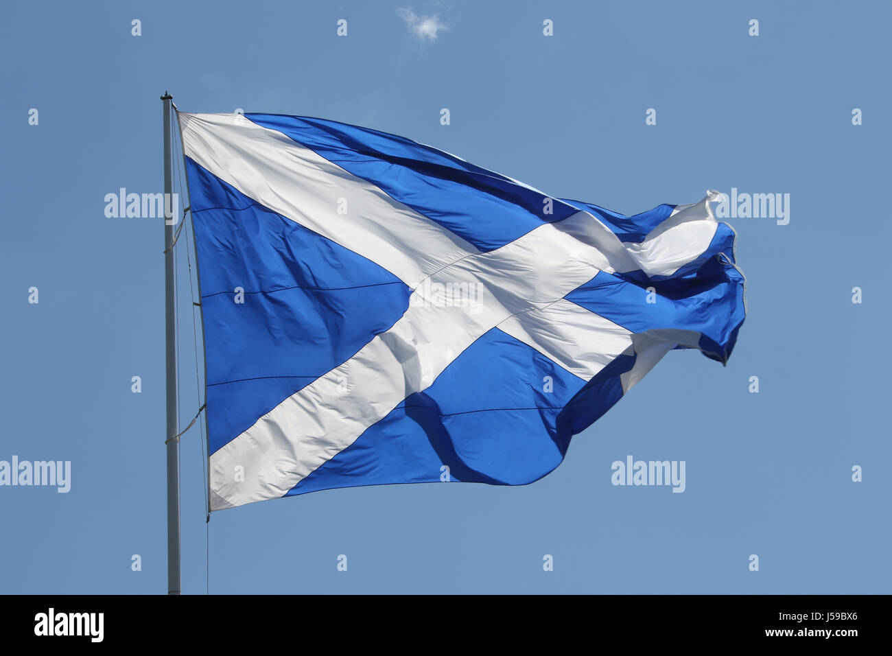 Trump Turnberry, Ayrshire, Scotland .One of the largest saltire flags ...