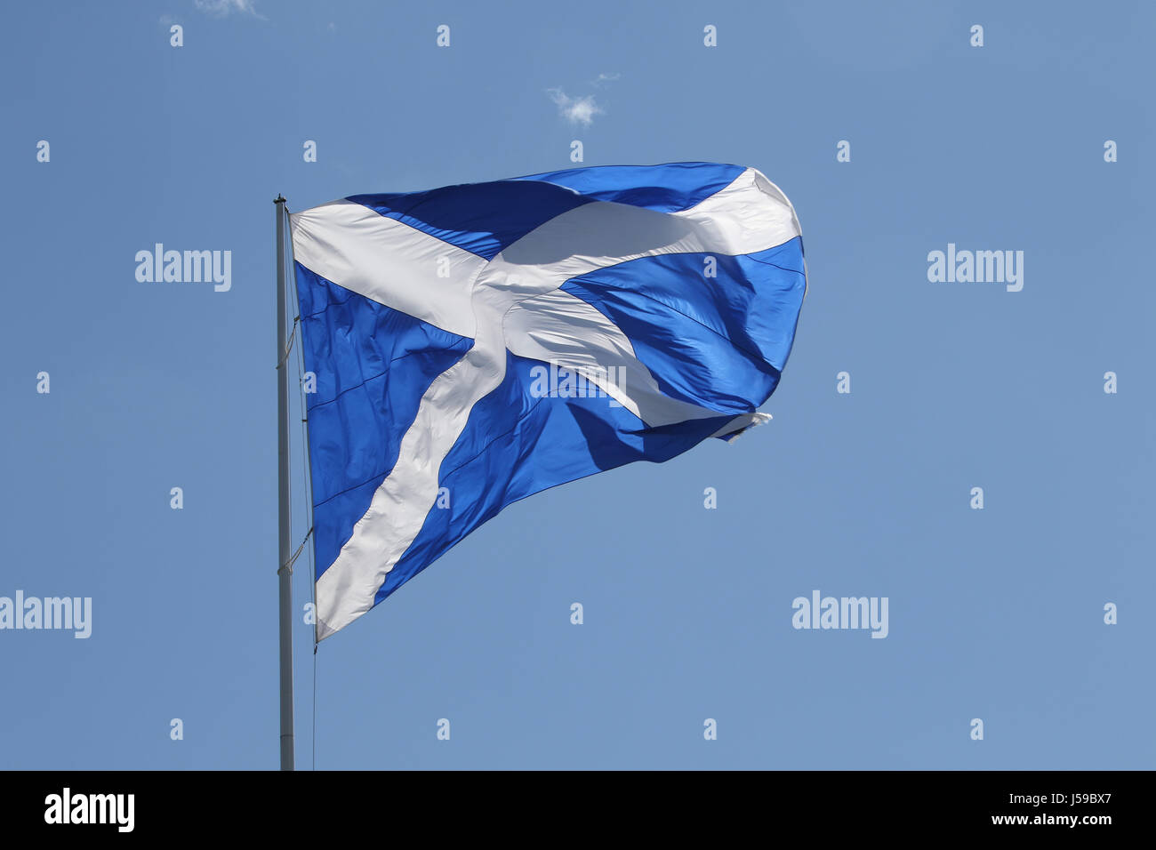 Trump Turnberry, Ayrshire, Scotland .One of the largest saltire flags ...