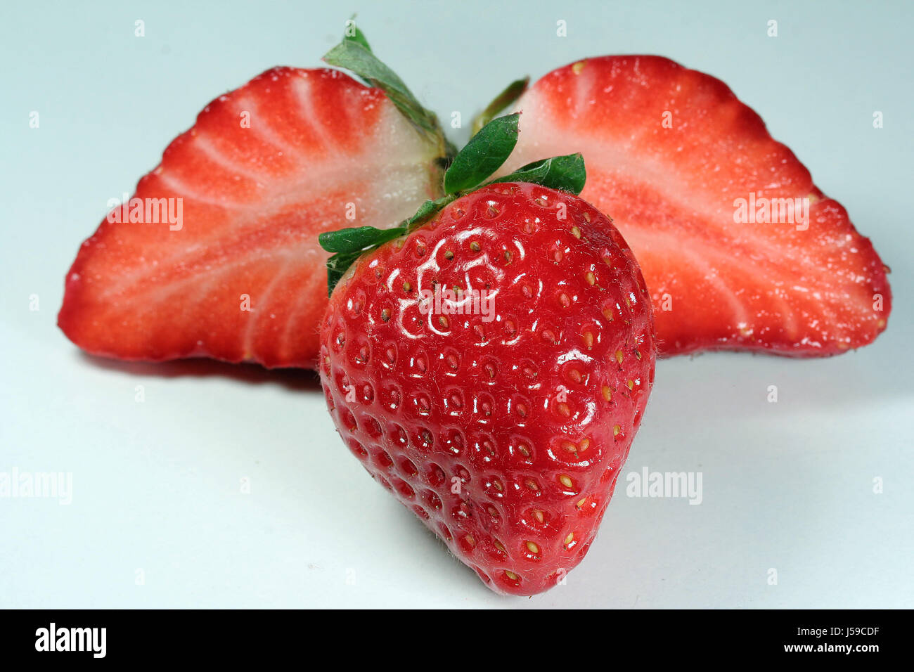 strawberry trio iii Stock Photo - Alamy