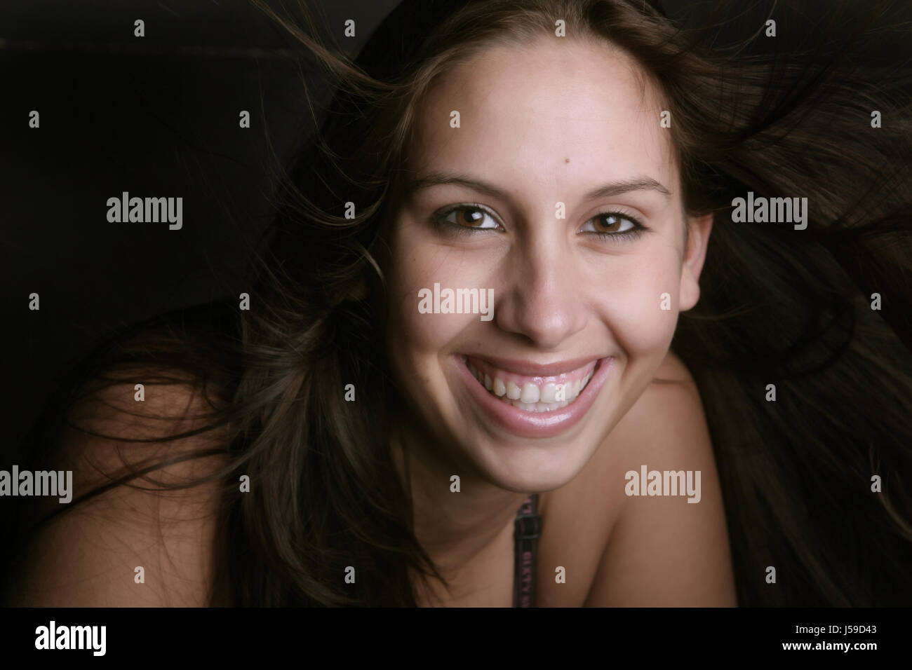 woman laugh laughs laughing twit giggle smile smiling laughter ...