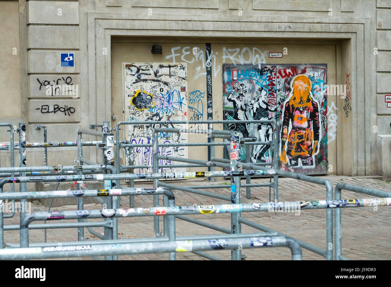 Daytime exterior view of Berghain nightclub in Berlin, Germany Stock ...