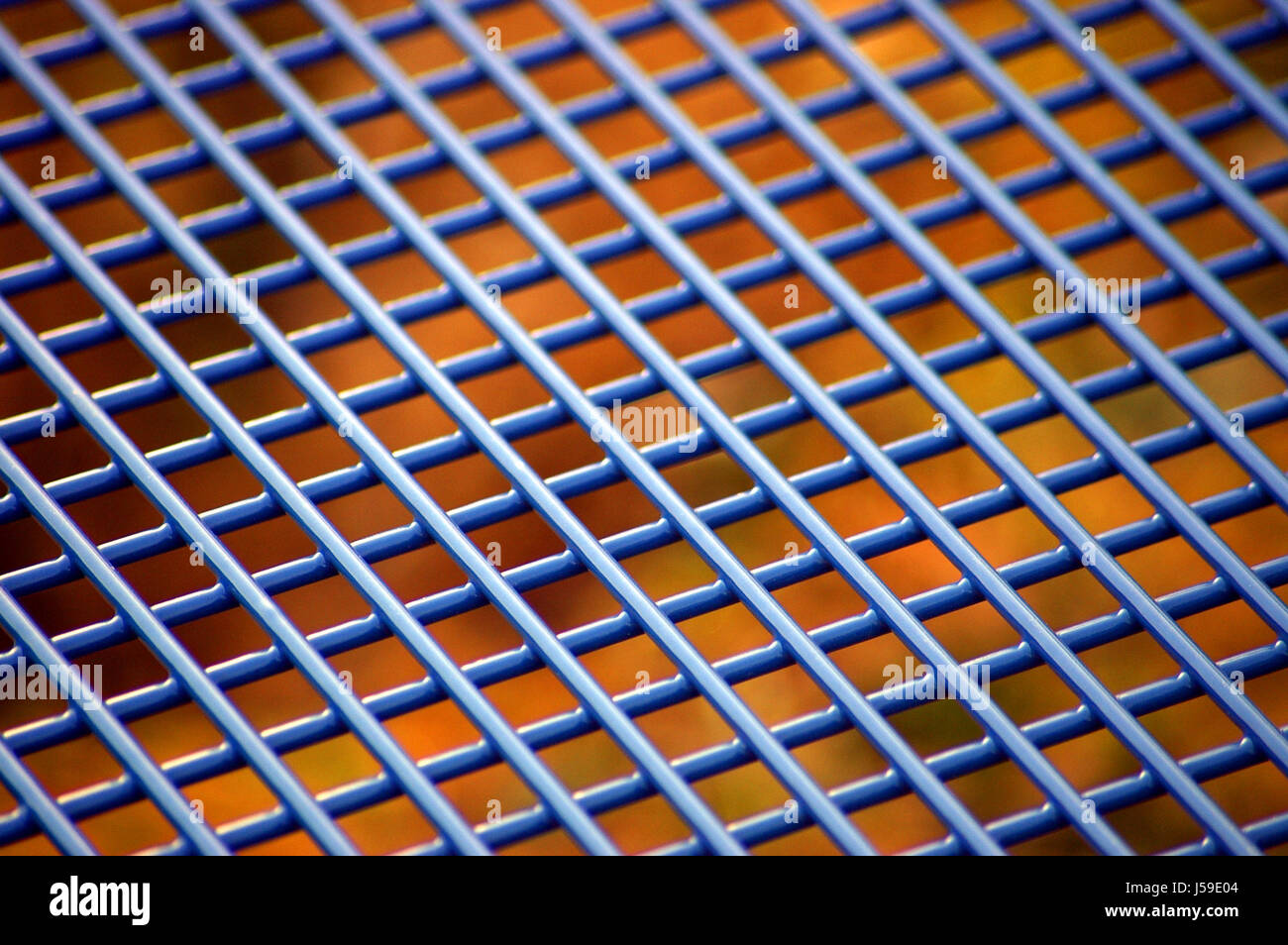 blue new diagonal wire lacquer design shaping formation shape model ...