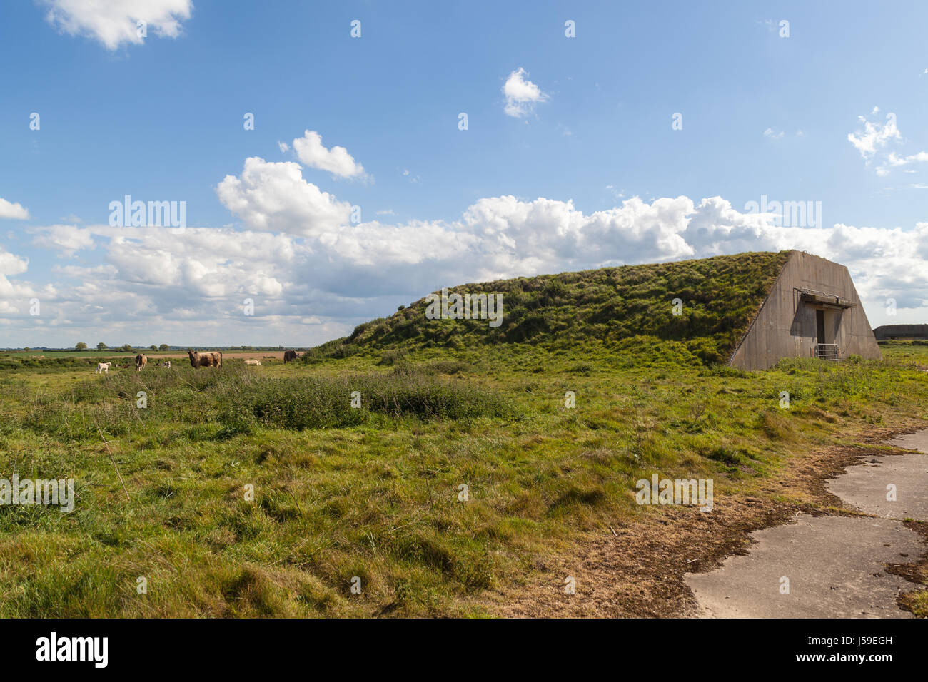 weapons storage bunkers Stock Photo - Alamy