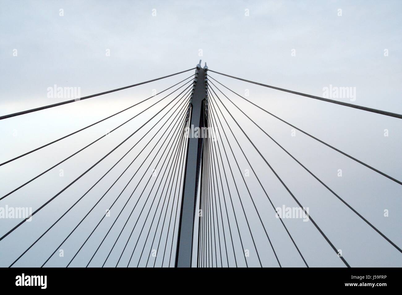 bridge perspective prospect steel stanchion tense baden - wrttenberg ...
