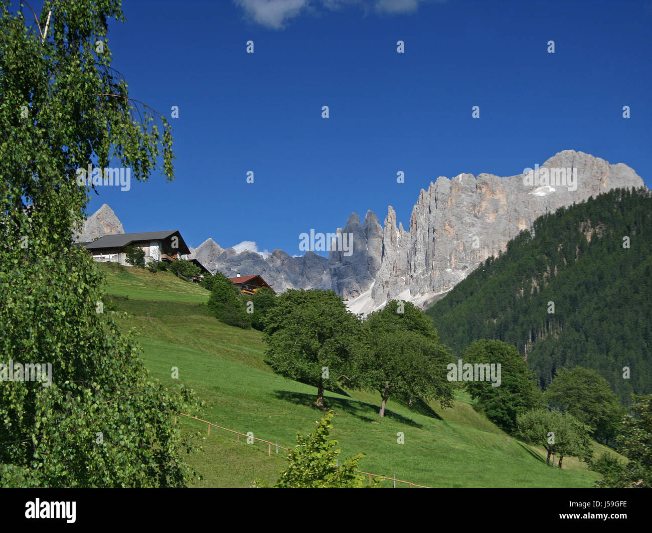 blue house building spare time free time leisure leisure time mountains ...