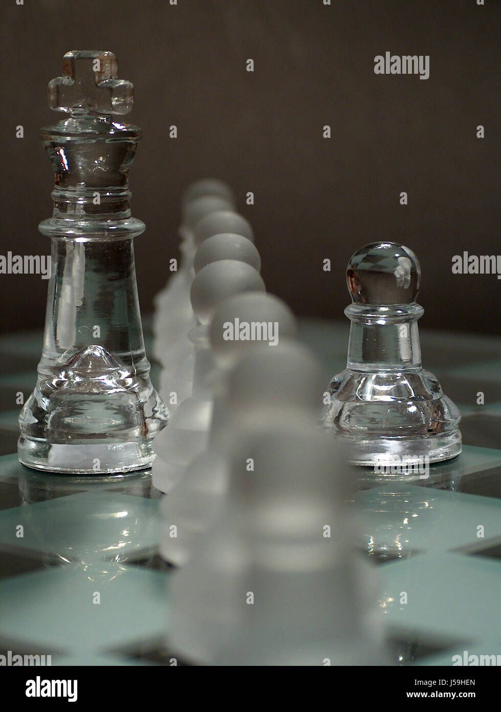 glass chess - bauer line Stock Photo - Alamy