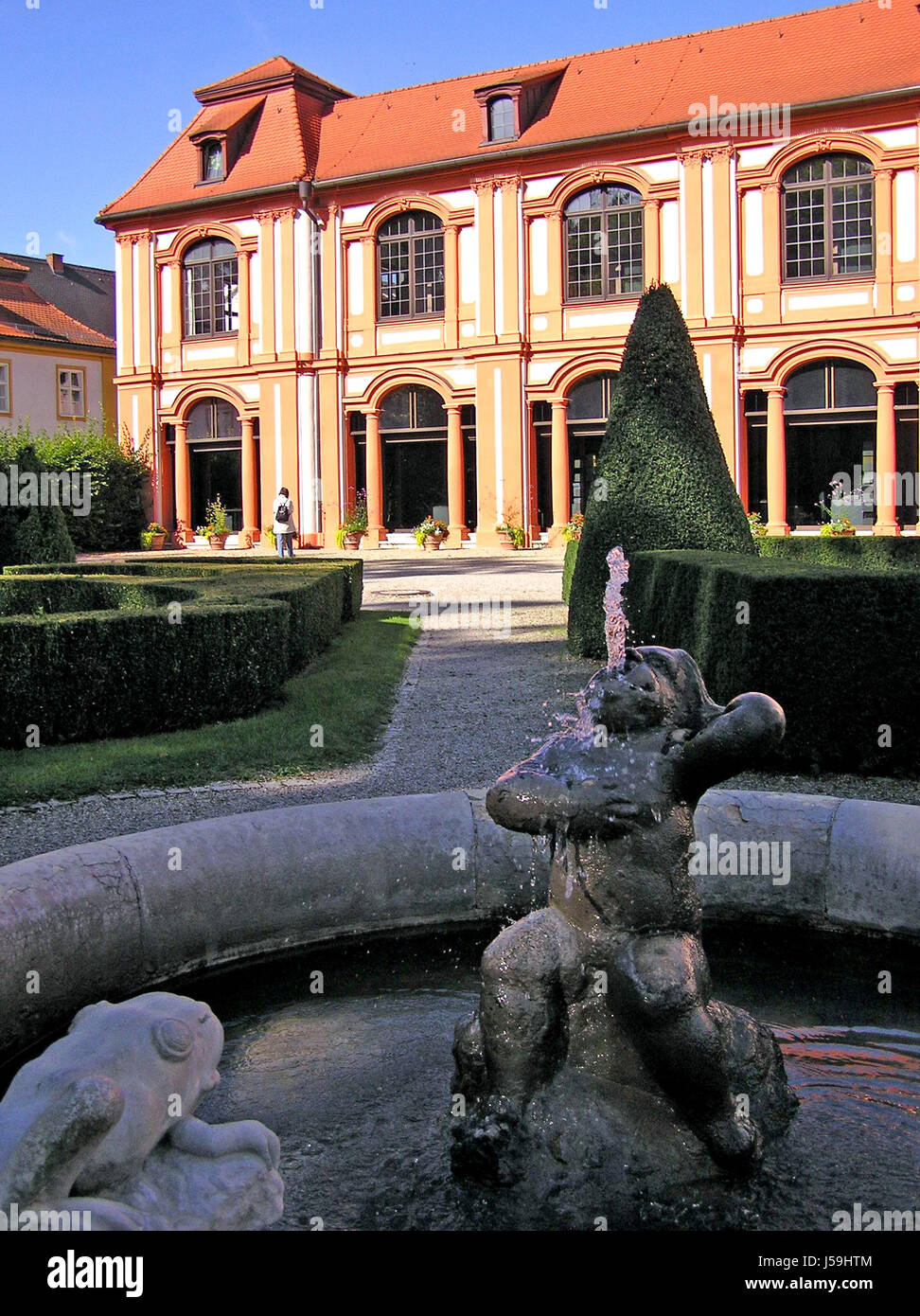 library of the university of eichstatt Stock Photo - Alamy