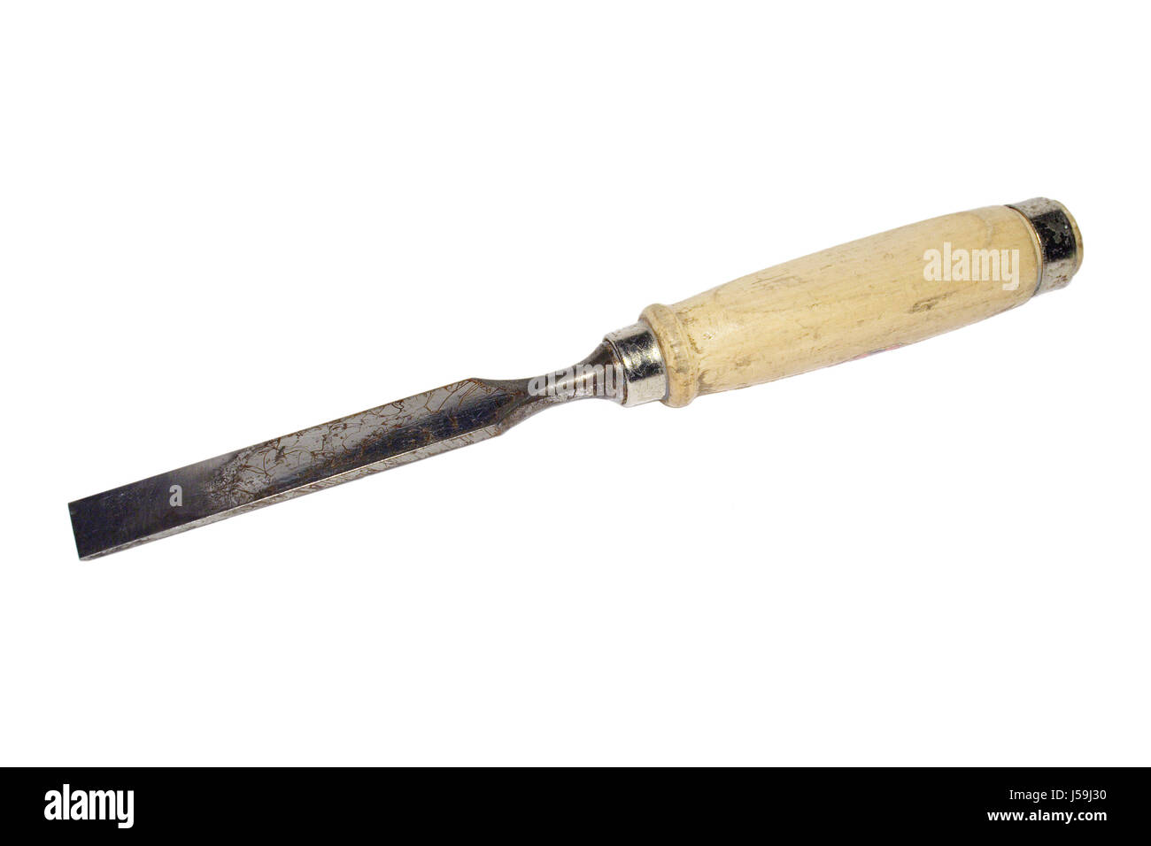 tool isolated optional wood iron steel metal handle cut blade edge ...