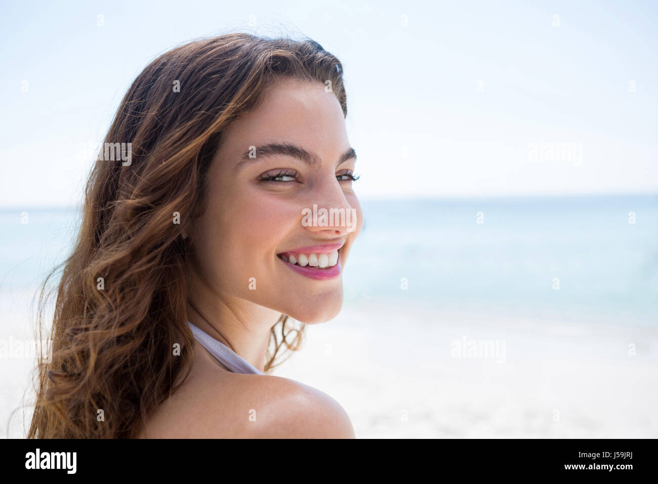 White bikini close up hi-res stock photography and images - Alamy