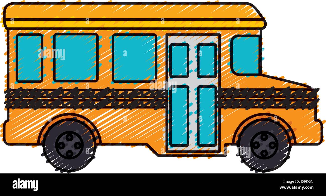 bus school isolated icon Stock Vector Image & Art - Alamy