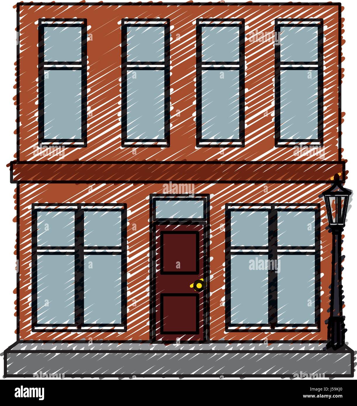 building exterior isolated icon Stock Vector Image & Art - Alamy