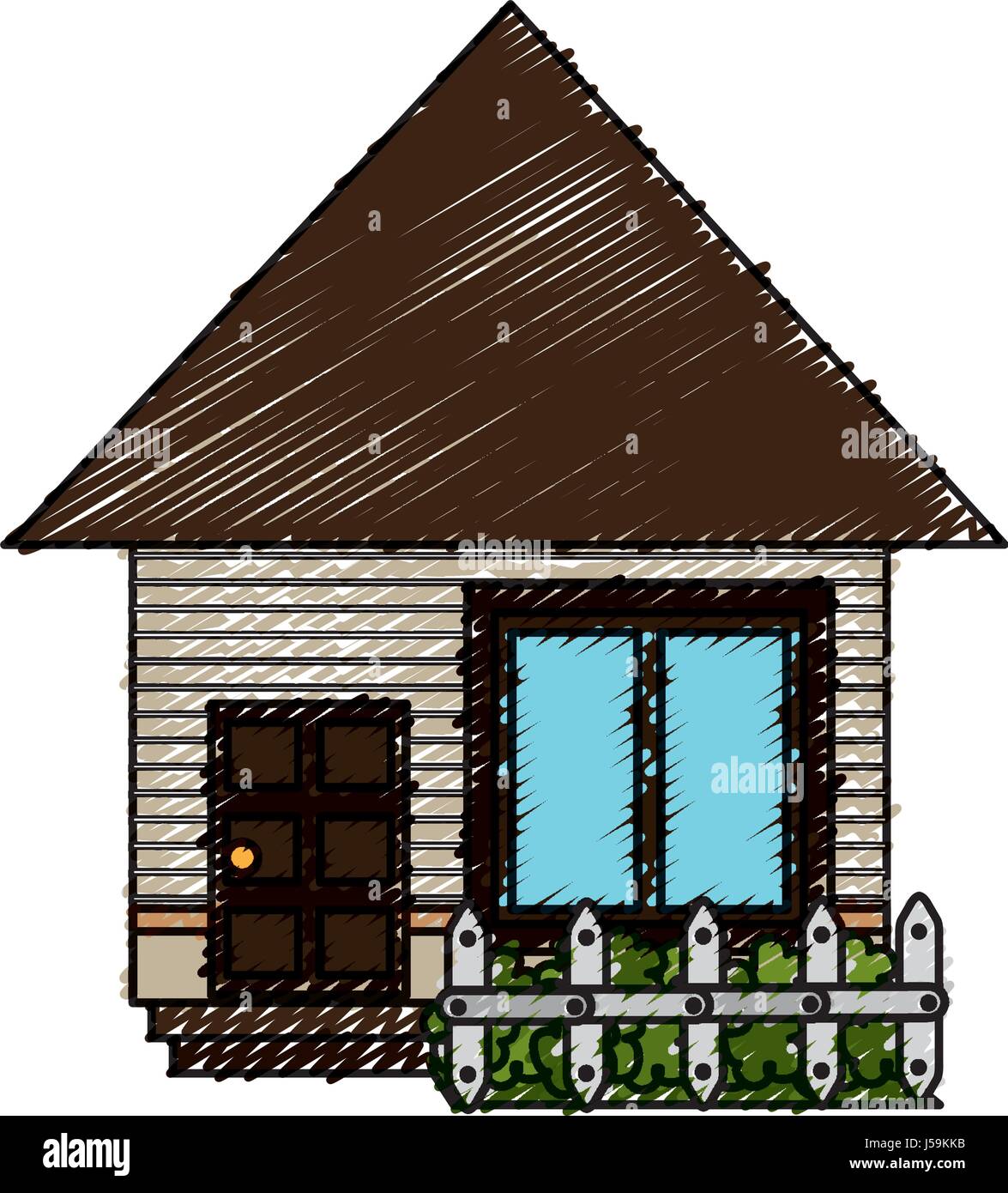 exterior house isolated icon Stock Vector Image & Art - Alamy