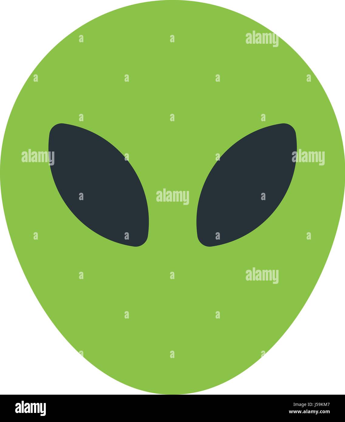 Alien emoji Stock Vector Images - Alamy