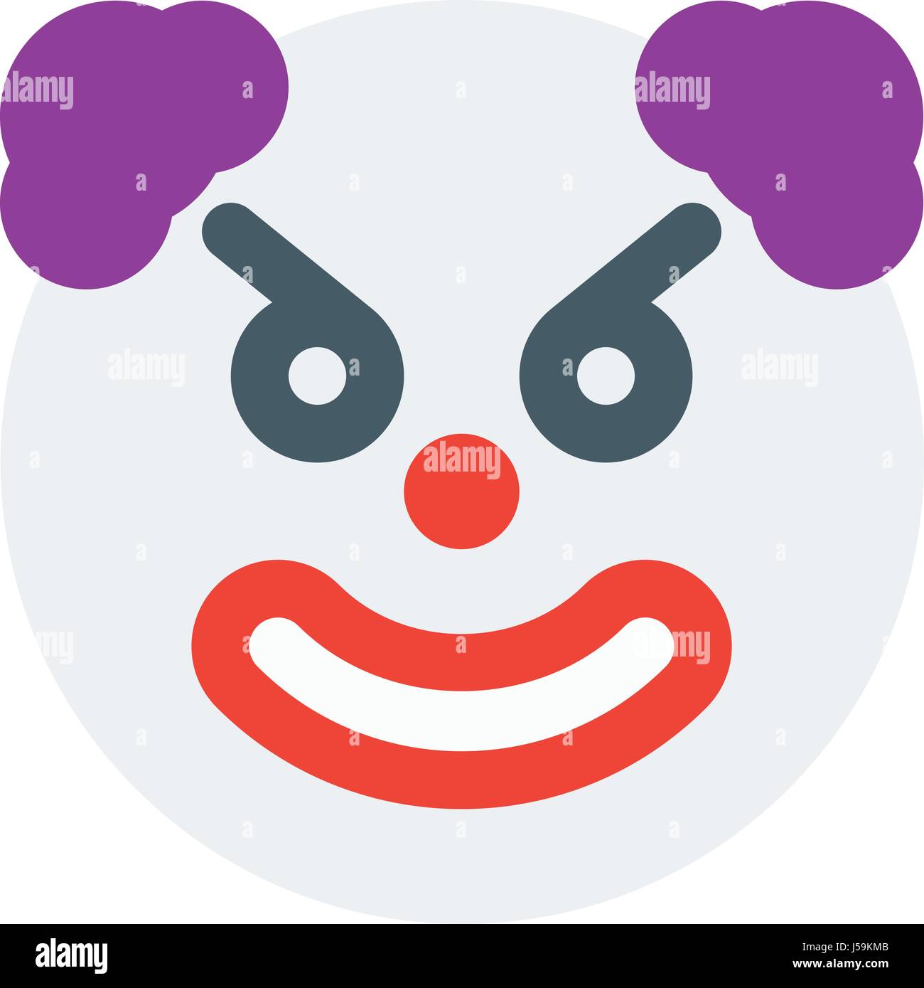 Emoji clown hi-res stock photography and images - Alamy