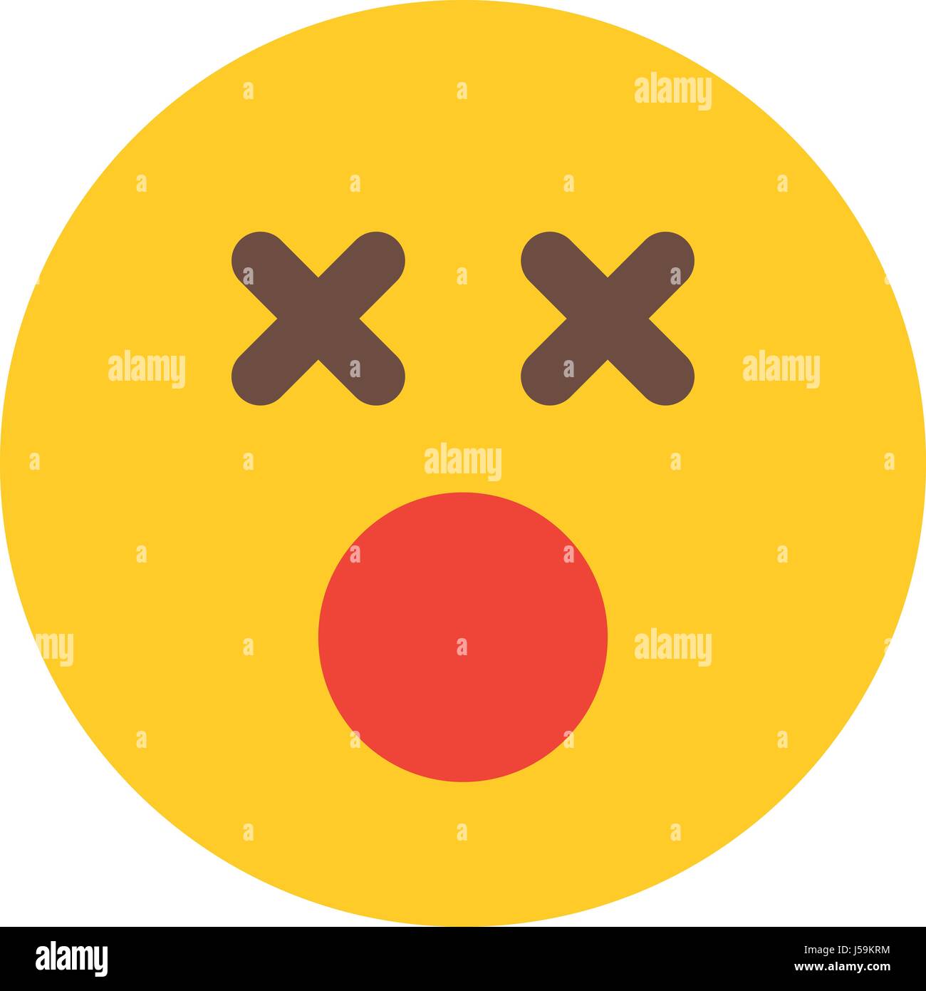 Representation of face Stock Vector Images - Alamy