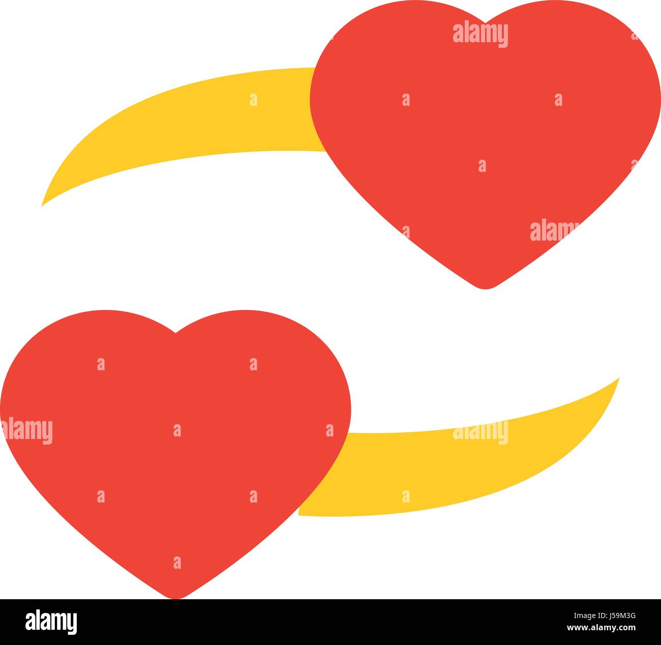 Revolving hearts hi-res stock photography and images - Alamy