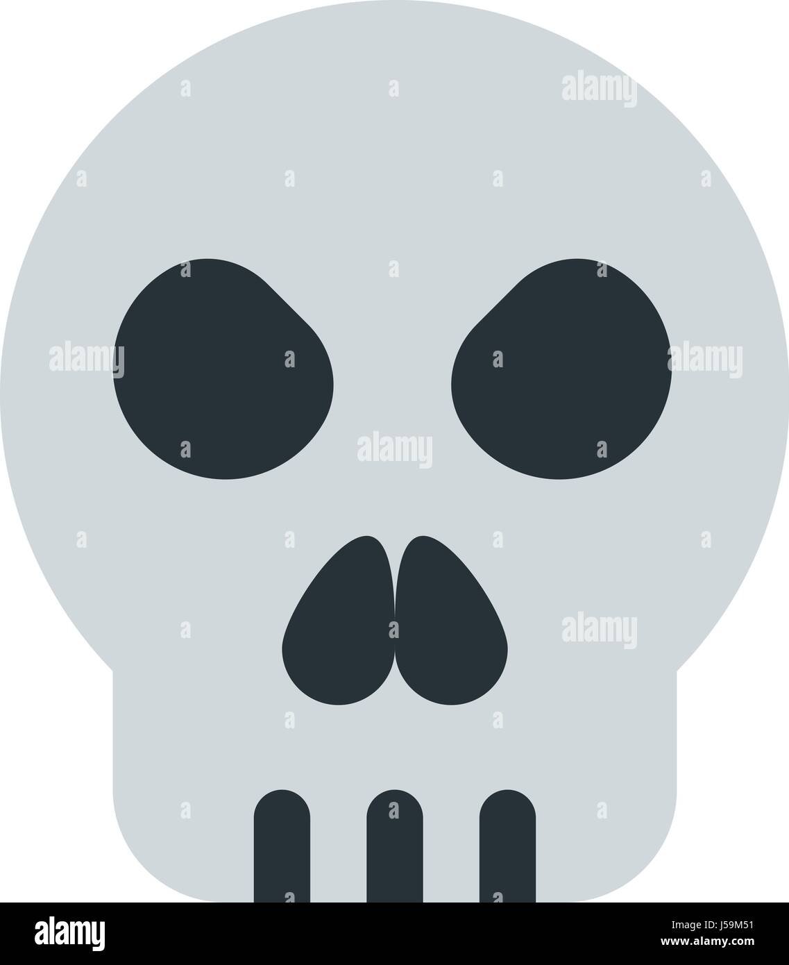 Skull emoticon hi-res stock photography and images - Alamy