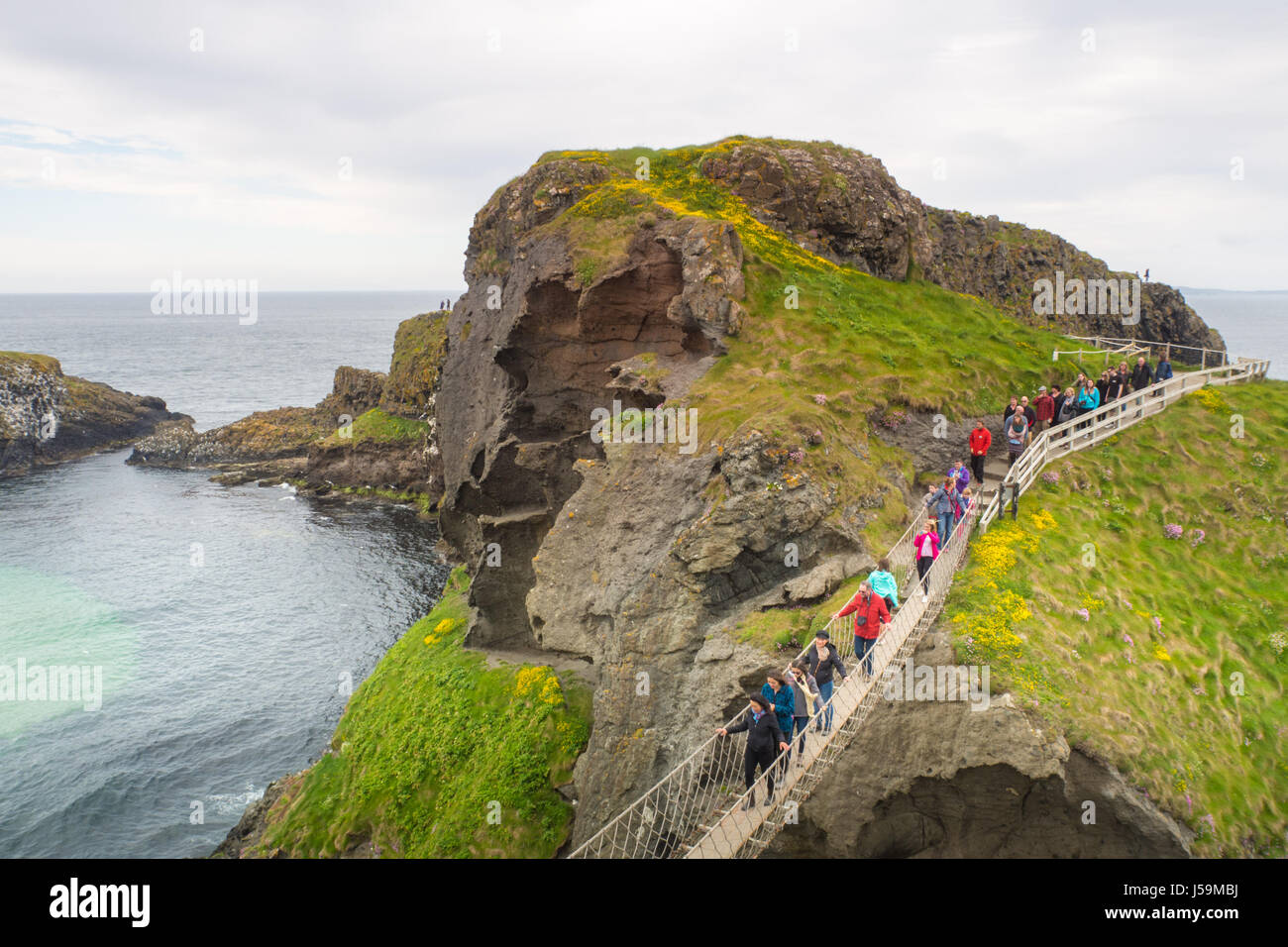 Wire rope bridge hi-res stock photography and images - Alamy