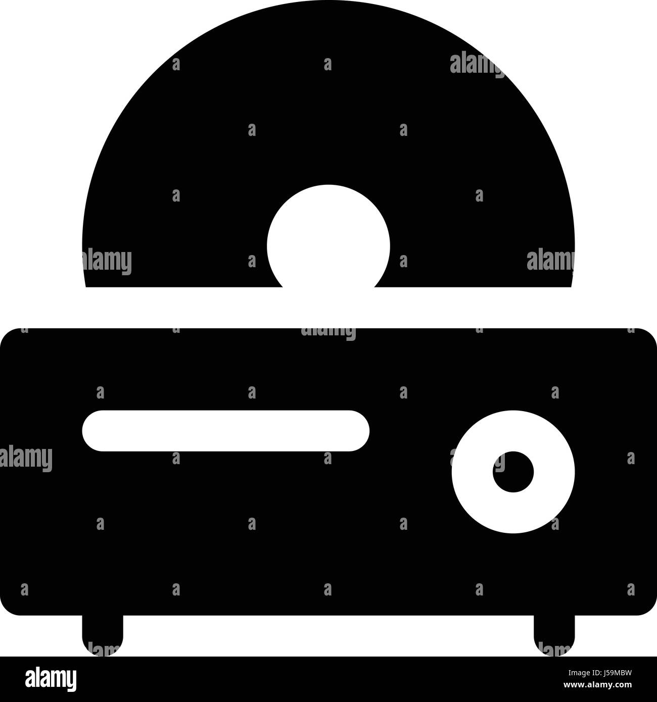 Blu ray player Stock Vector Images - Alamy