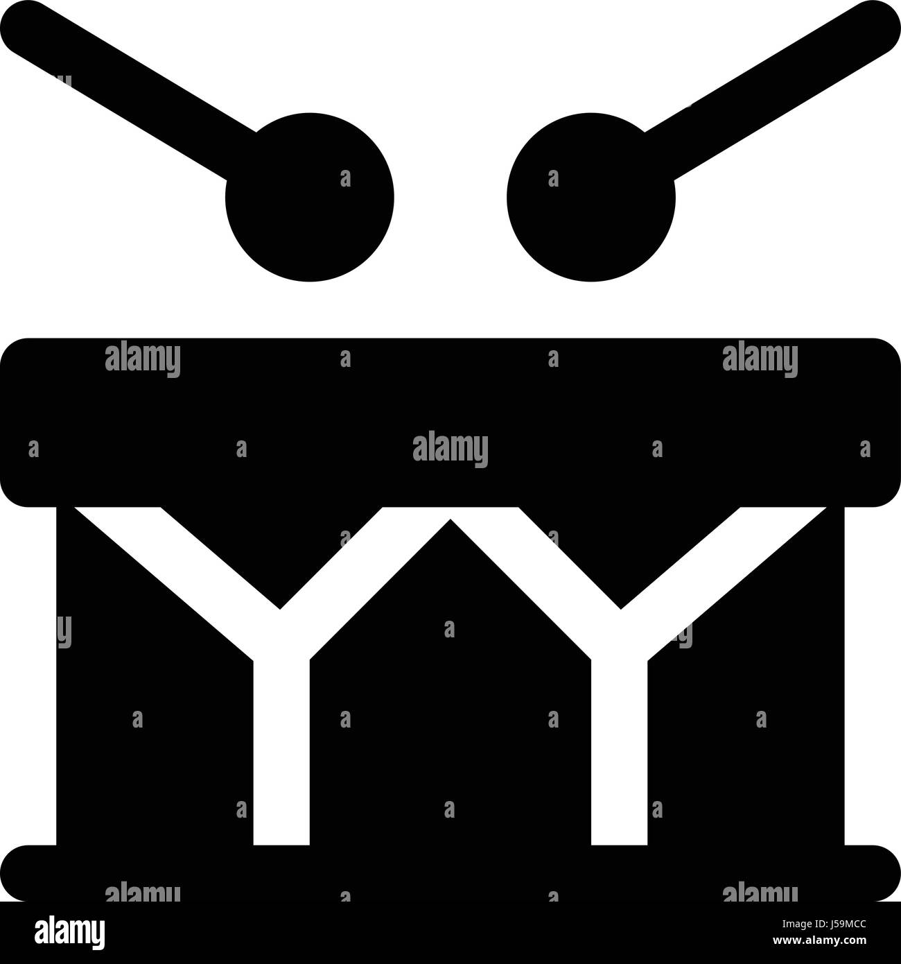 Drumhead drum Stock Vector Images - Alamy