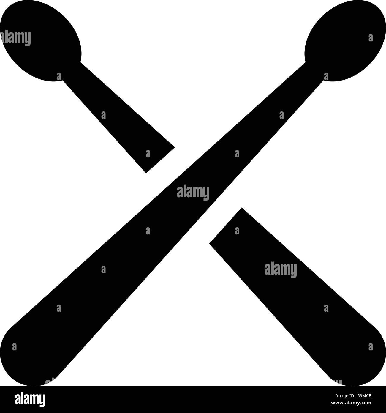 Drum mallet Stock Vector Images - Alamy