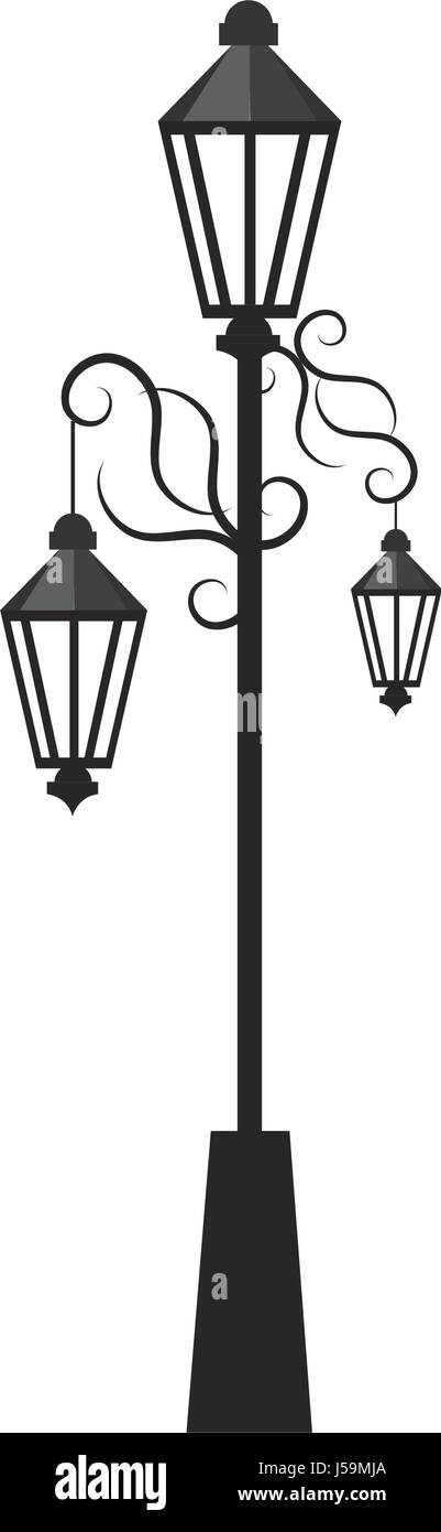 park lantern isolated icon Stock Vector Image & Art - Alamy