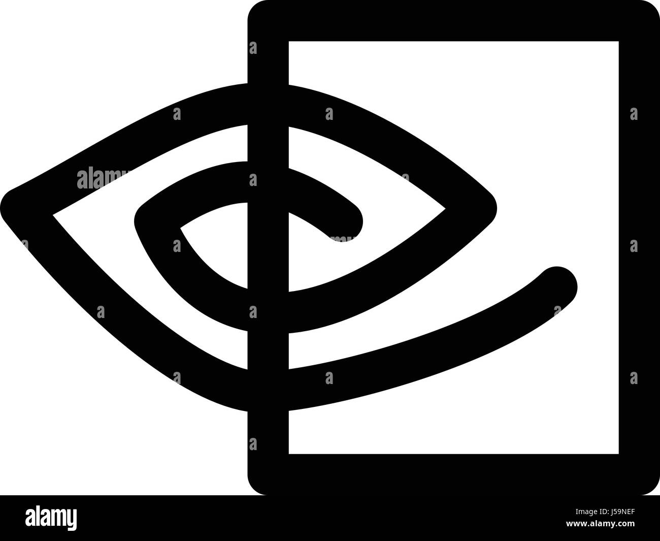 Nvidia logo Stock Vector Images - Alamy