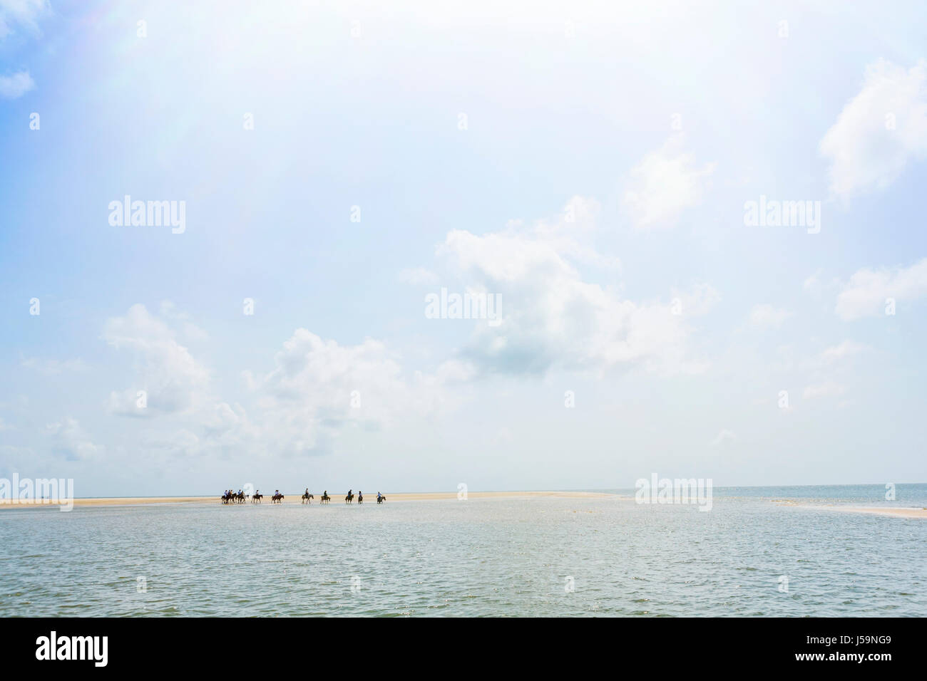 Beach near Soure on Marajo island, Brazilian Amazon Stock Photo - Alamy