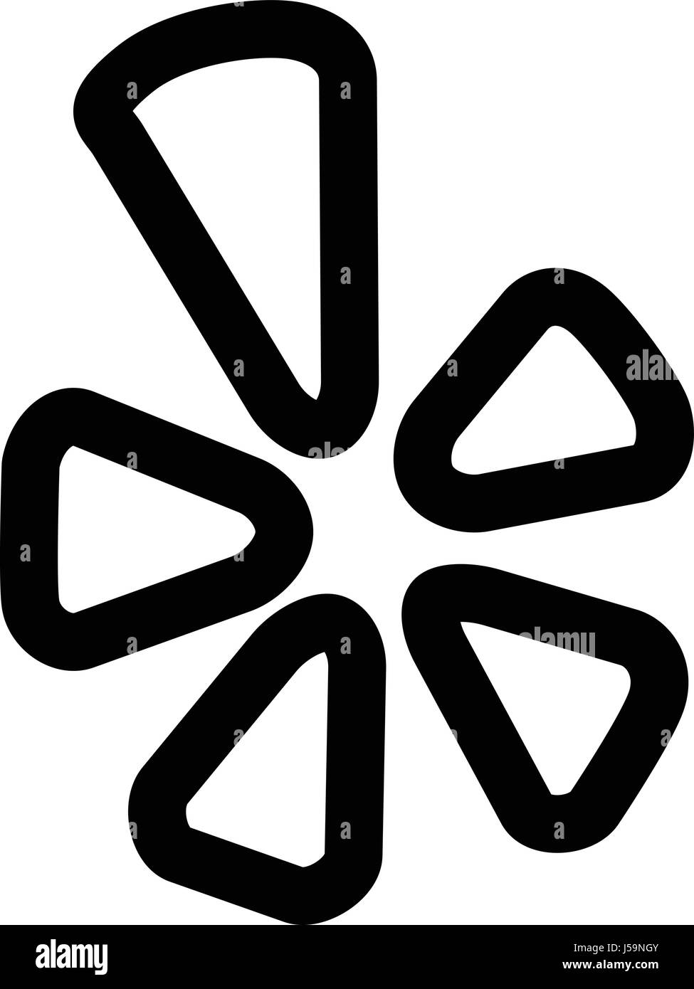 Yelp Stock Vector Images - Alamy