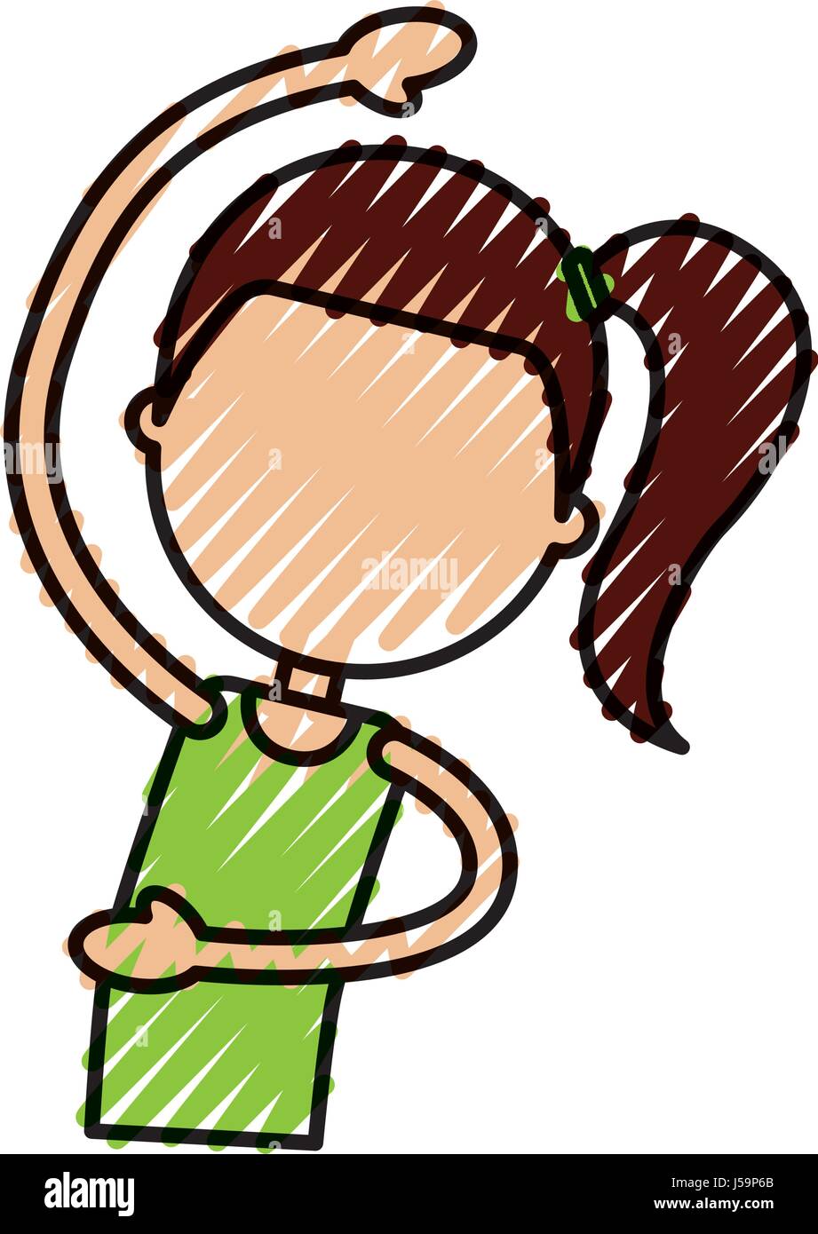 Streching illustration hi-res stock photography and images - Alamy