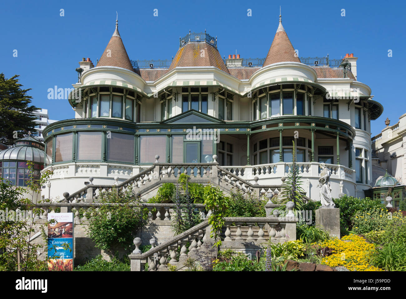 Russell-Cotes Art Gallery & Museum, East Cliff Promenade, Bournemouth ...
