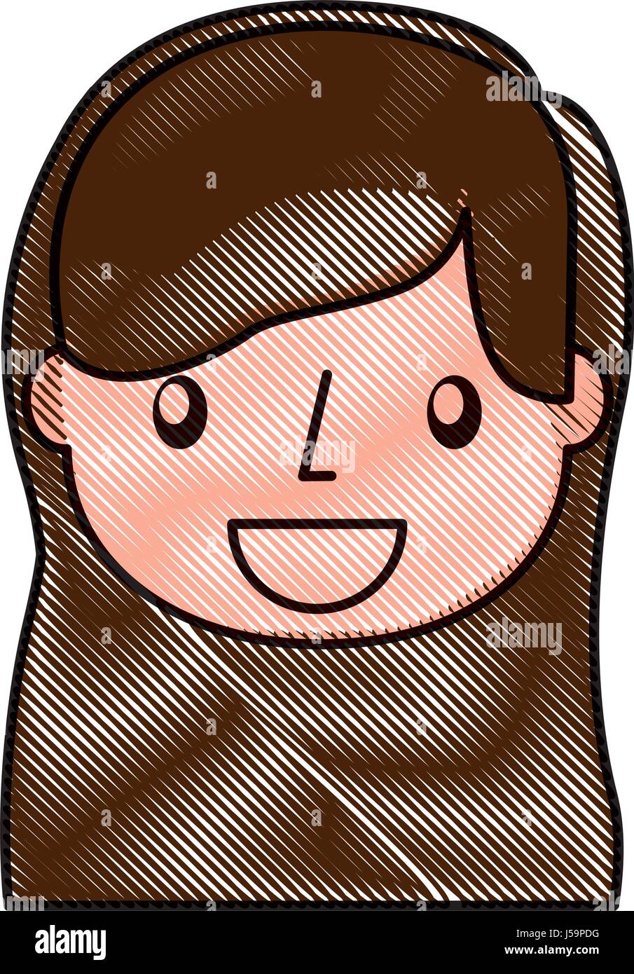 beautiful icon girl Stock Vector Image & Art - Alamy