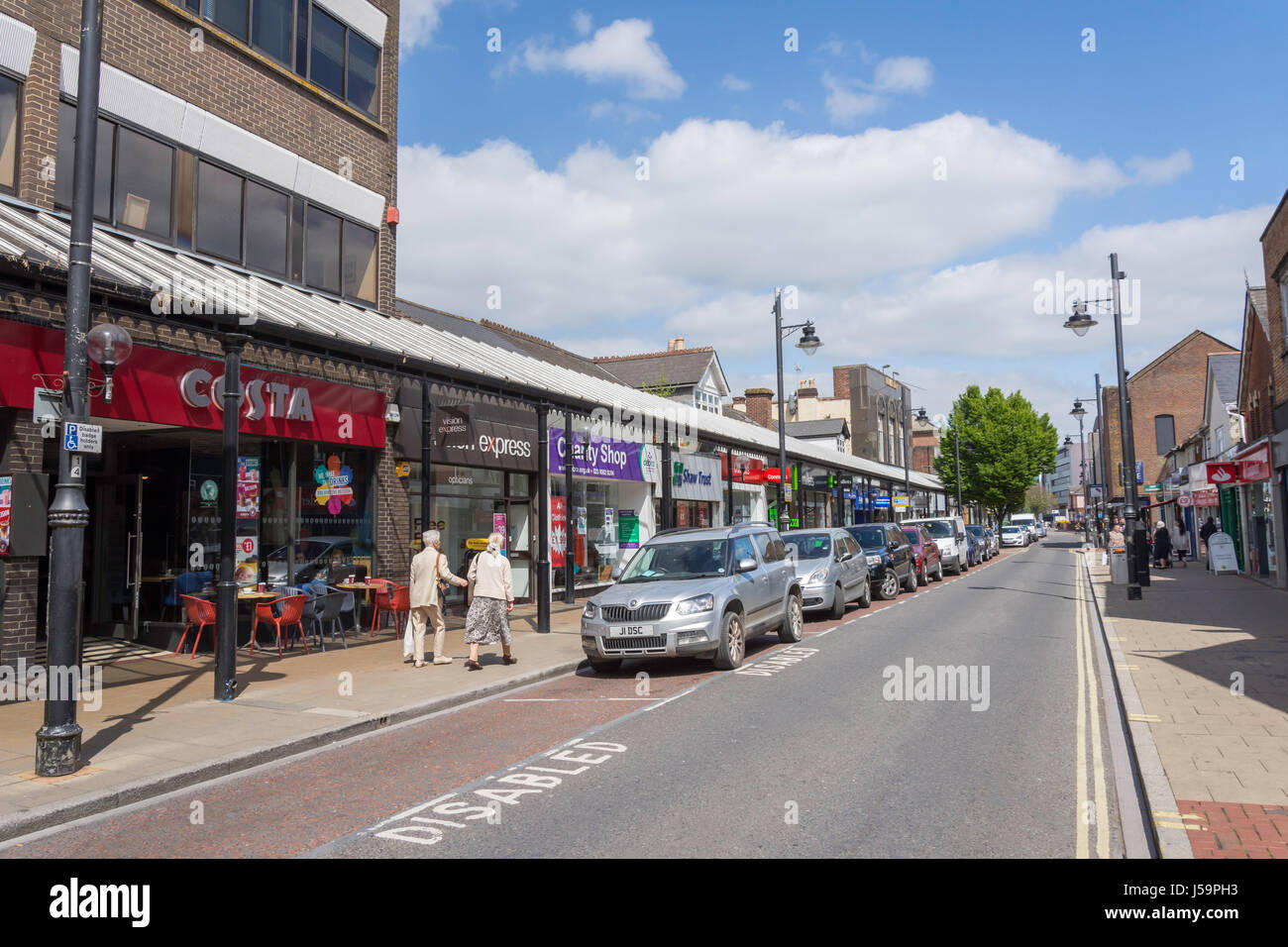 Market Street, Eastleigh, Hampshire, England, United Kingdom Stock ...