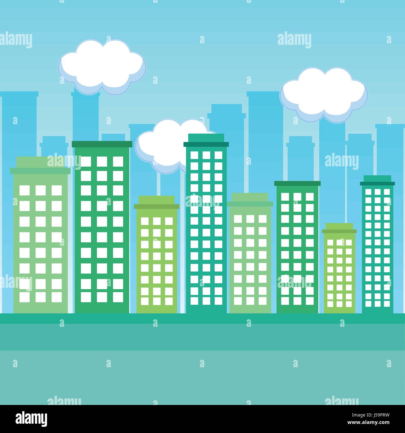 Beautiful city design Stock Vector Image & Art - Alamy