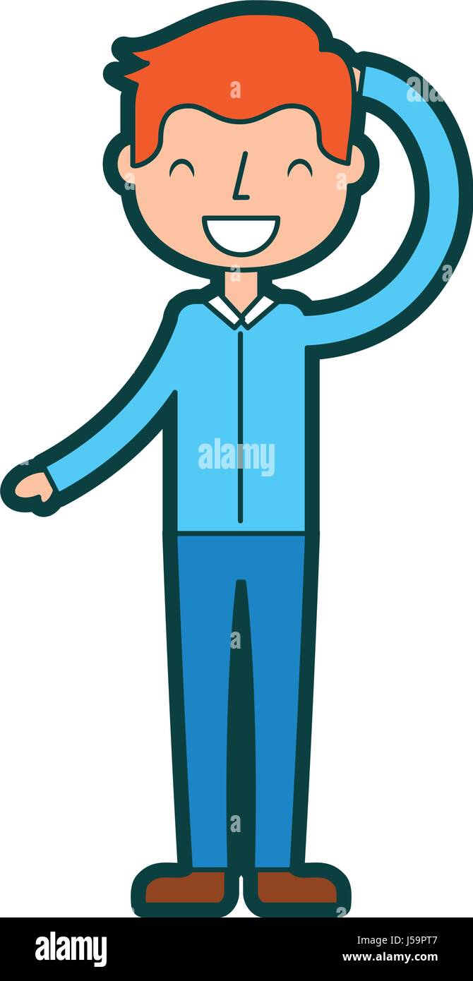 smiling handsome icon boy Stock Vector Image & Art - Alamy