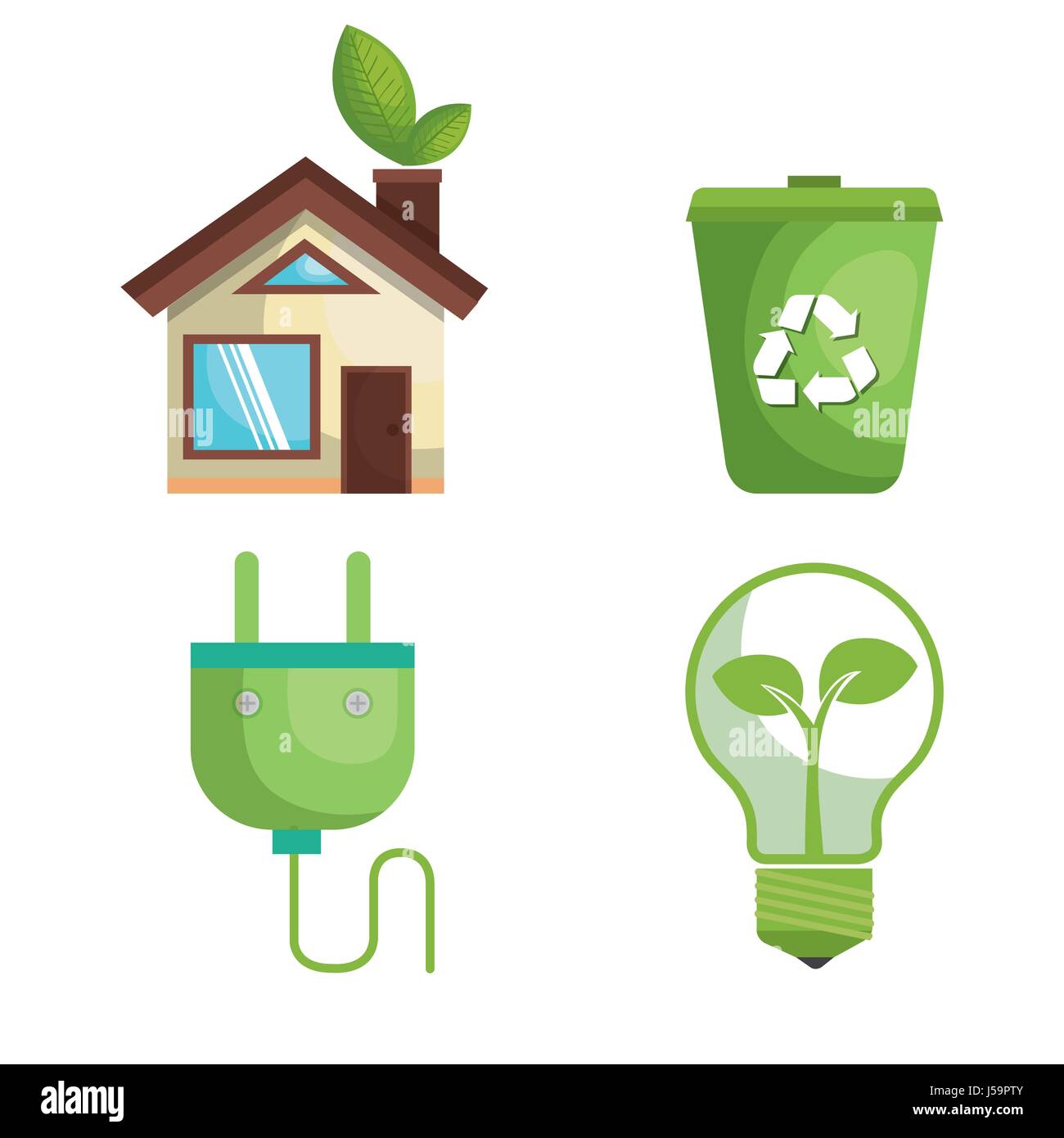 Recycling related design Stock Vector Image & Art - Alamy