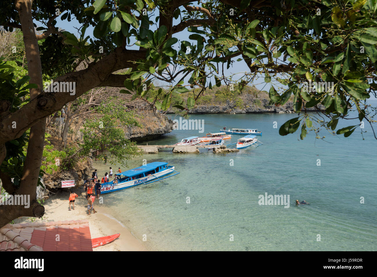 Quezon Island, Philippines - April 12, 2017: Quezon Island, Philippines ...