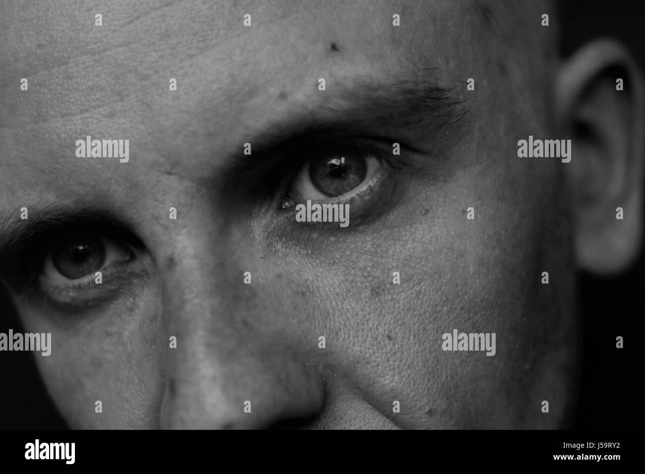 Sad man Black and White Stock Photos & Images - Alamy