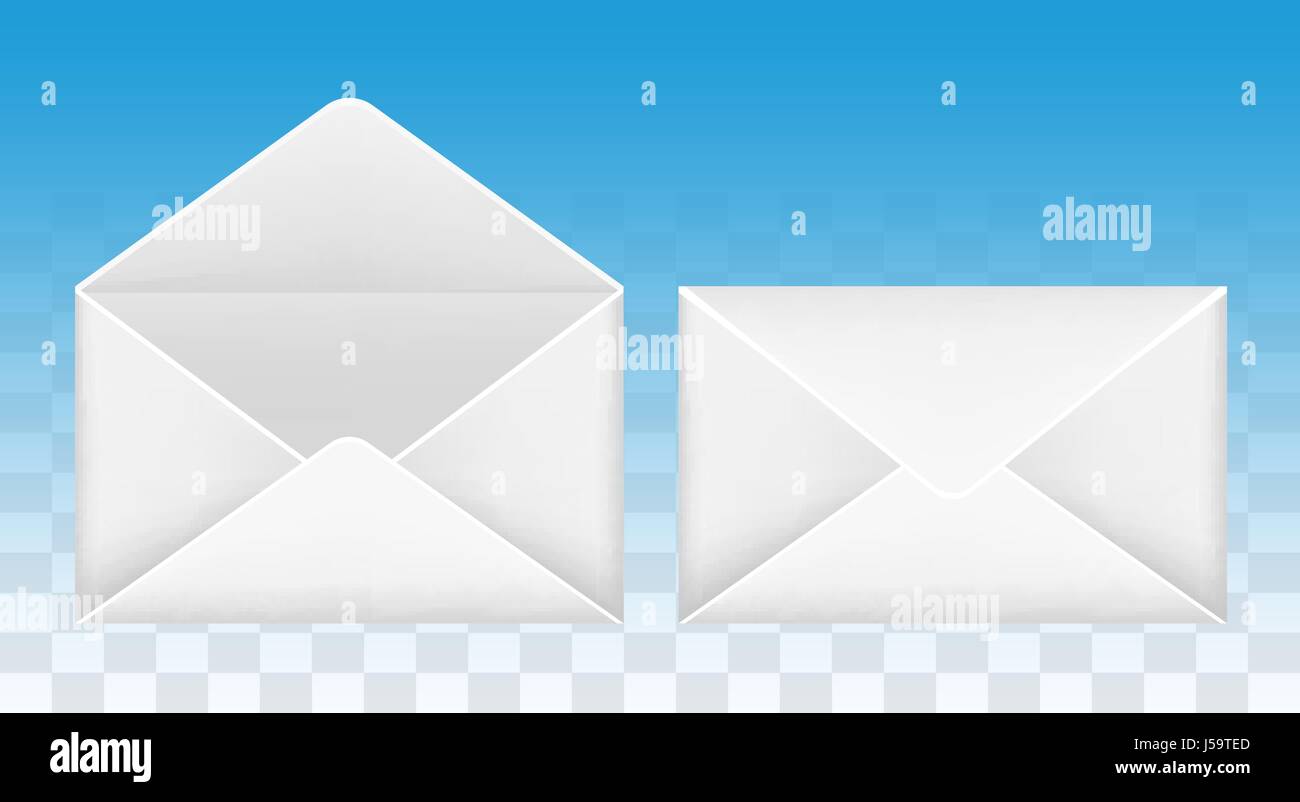 open and close mail envelope icon vector Stock Vector Image & Art - Alamy