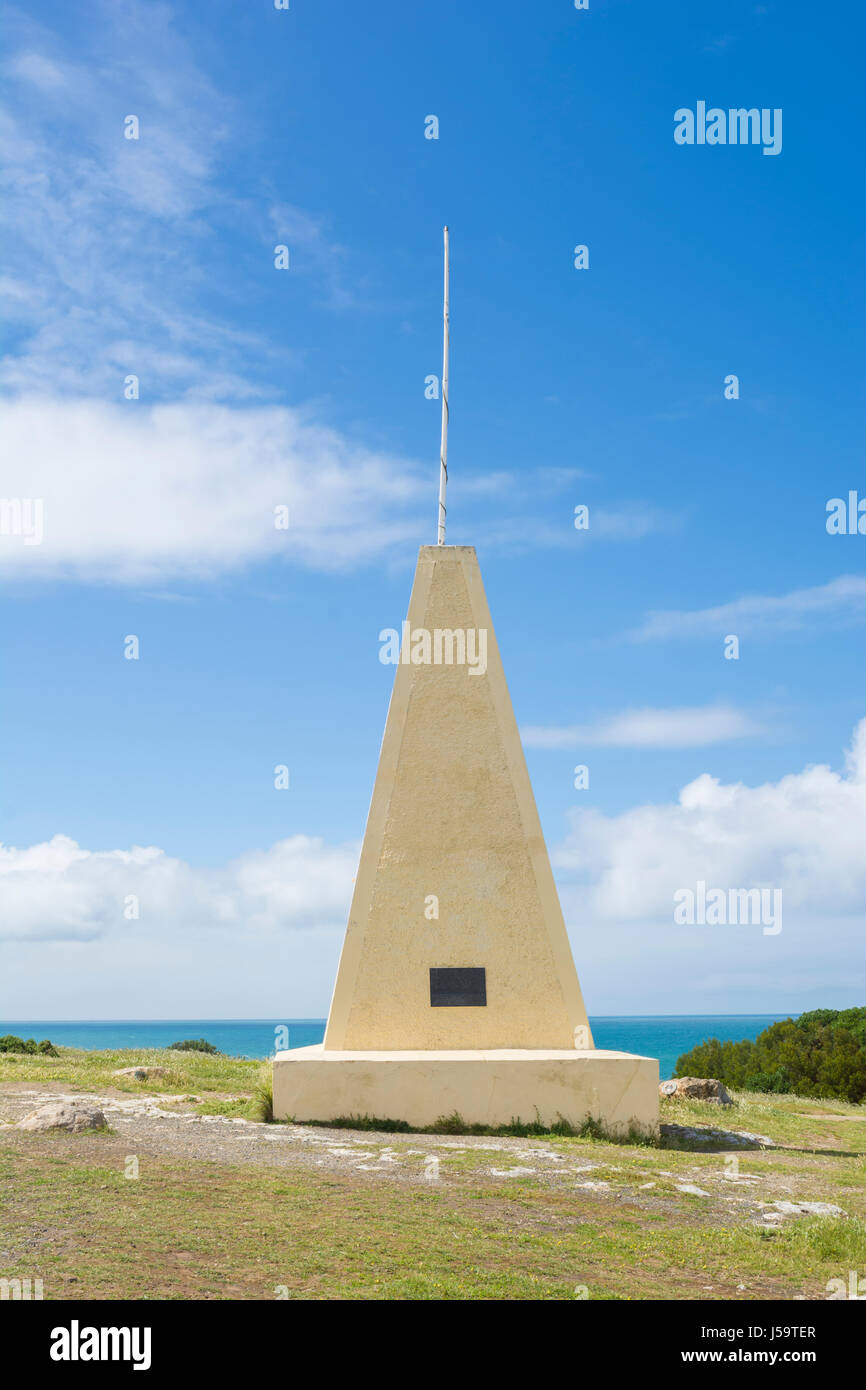Port Elliot, SA, Australia - October 11, 2016: The Obelisk at Horseshoe ...