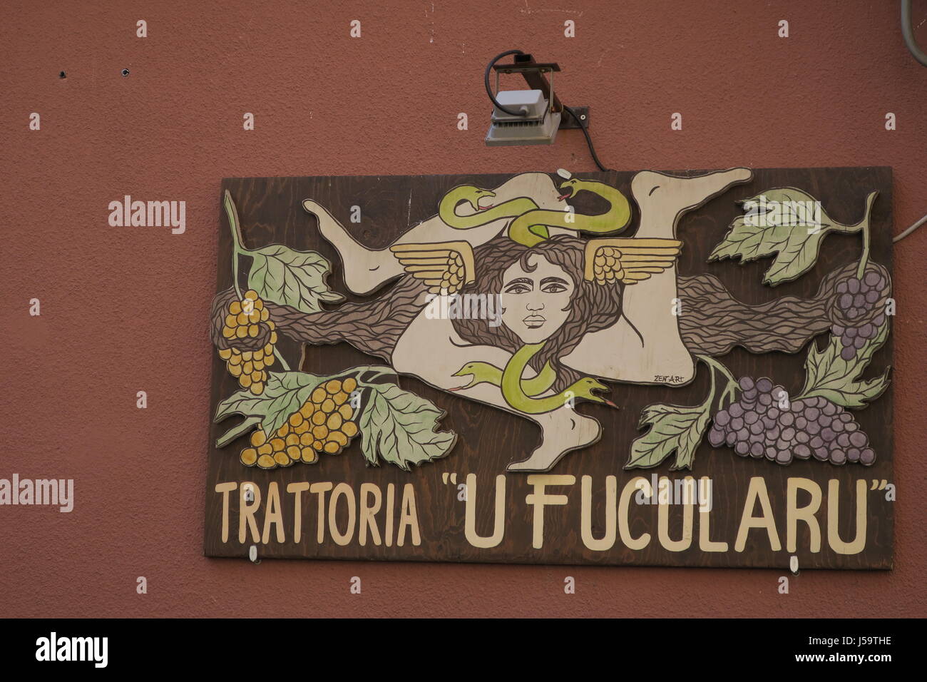 The word Trinacria means triquetra and refers to the shape of the ...