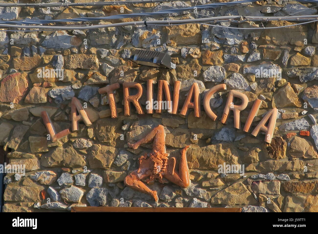 The word Trinacria means triquetra and refers to the shape of the ...